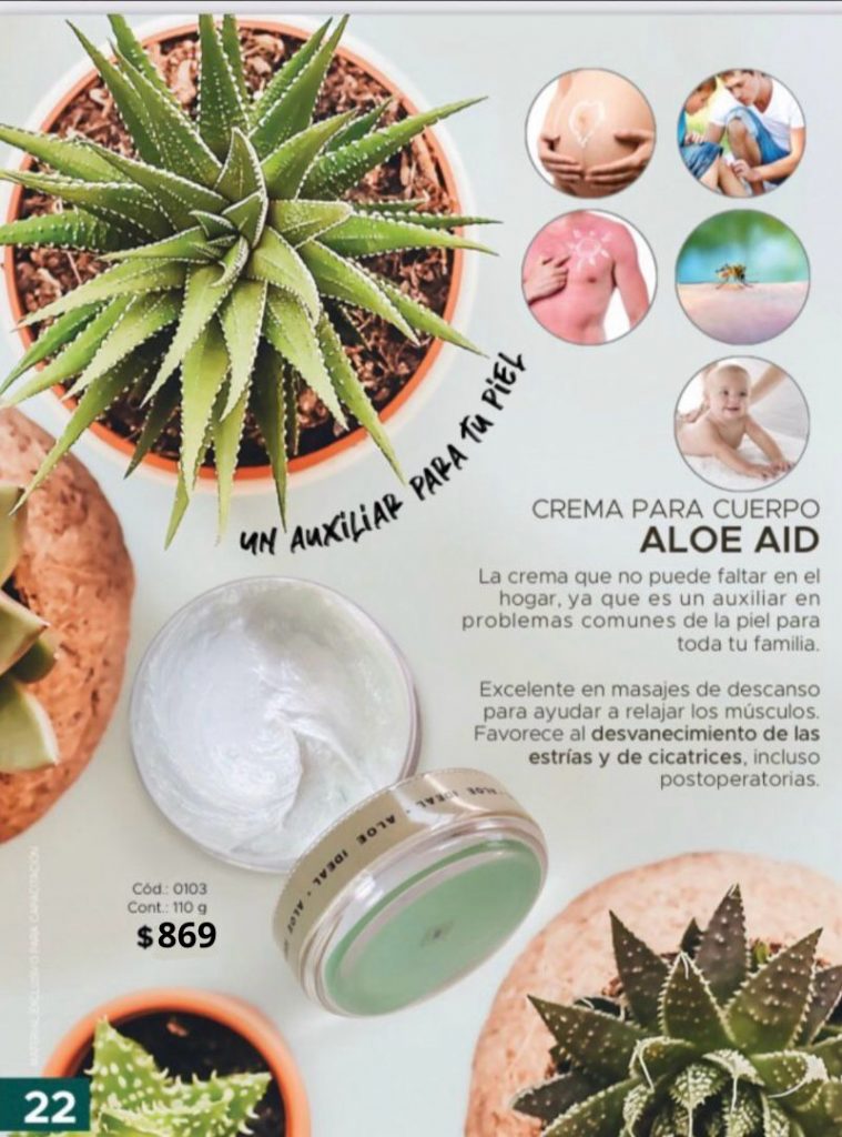 Crema de Zábila = Aloe Aid con Árnica – Éclat – La experiencia de la ...